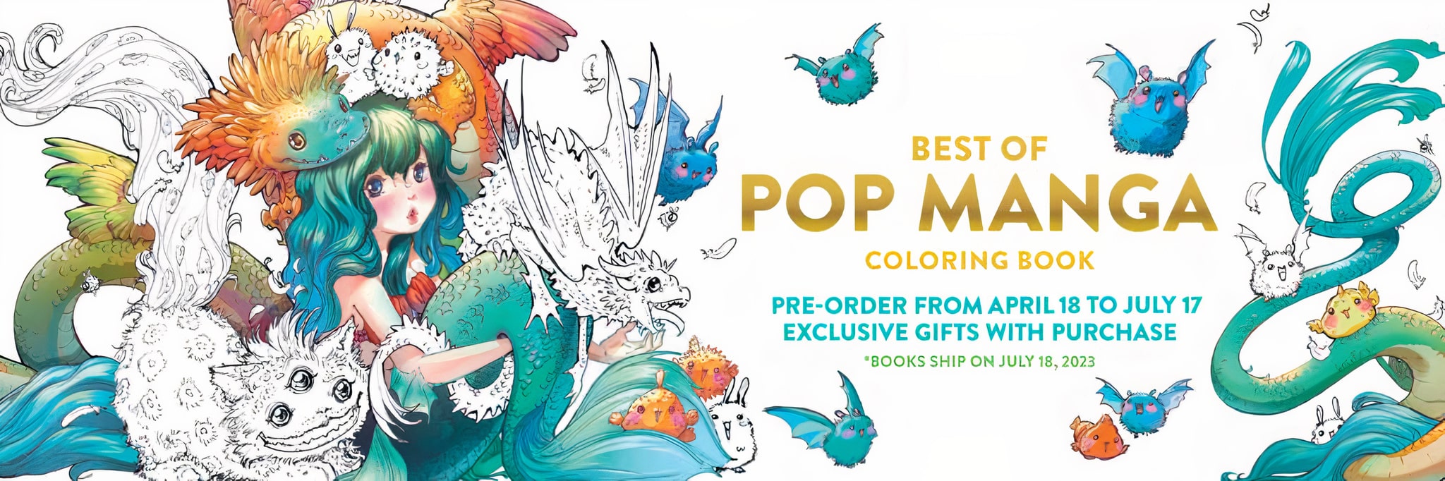Pre-Order Best of Pop Manga Coloring Book – camilladerrico.com